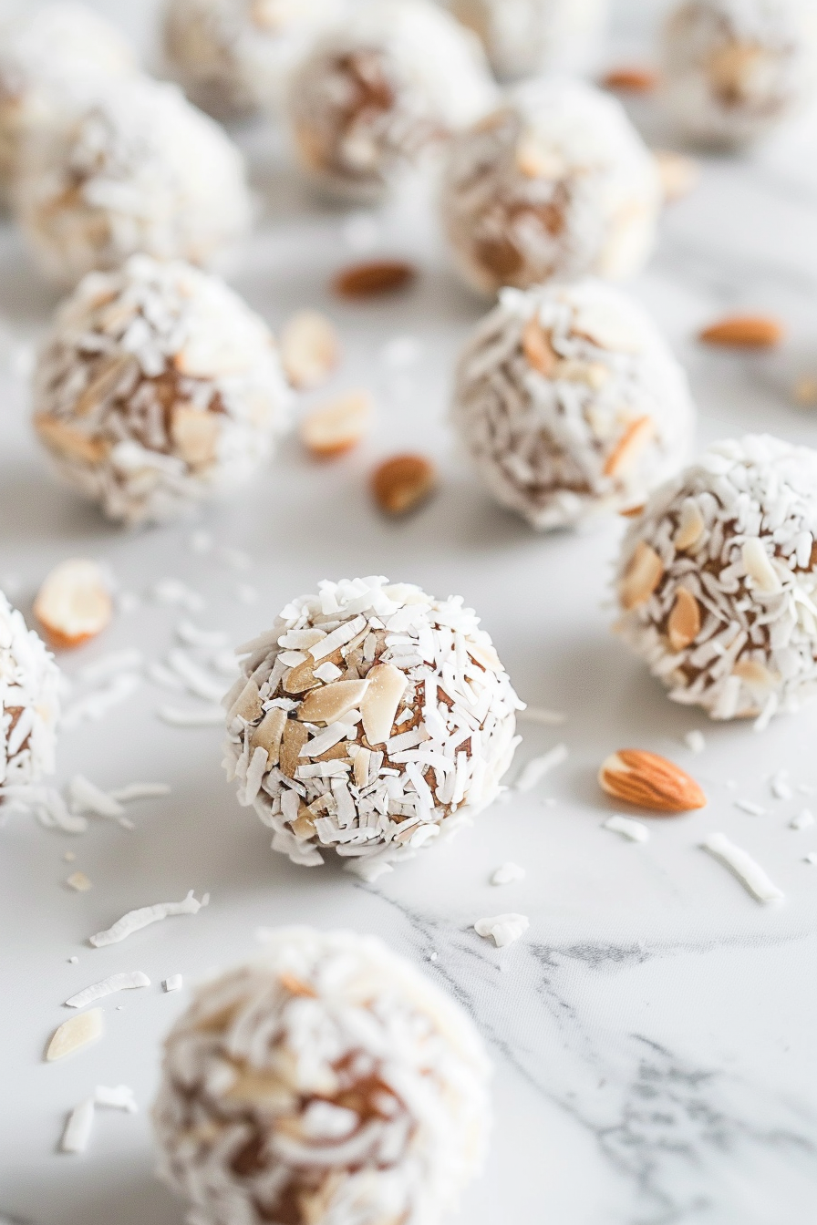 Almond & Sultana Snowballs - Sunbeam Foods - Australian Dried Fruits